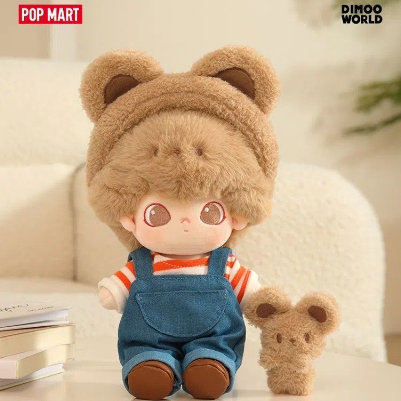 Genuine POPMART Animal Kingdom Series POPMART DIMOO 20cm Cotton Doll ...