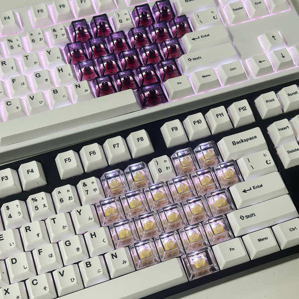 keycap DIY transparent keycaps pc material, the original factory is ...
