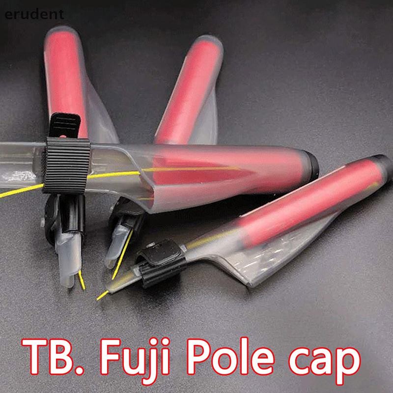 erudent 1Pc Transparent Fishing Rod Tip Cover Rods Hat Pole Guide ...