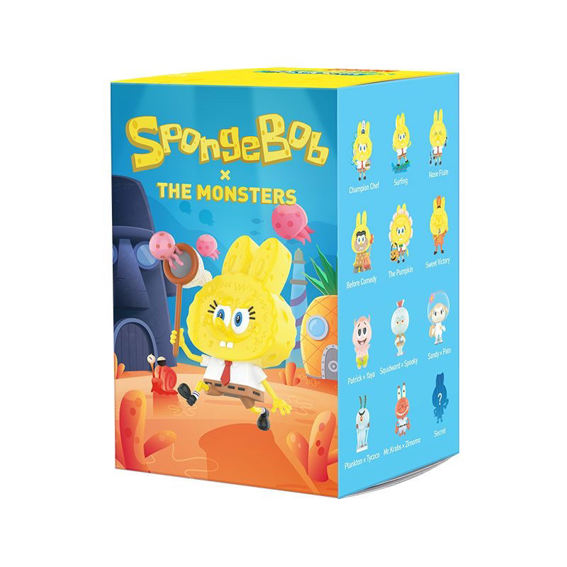[Brand New Packaging]Genuine LABUBU SpongeBob SquarePants Series ...