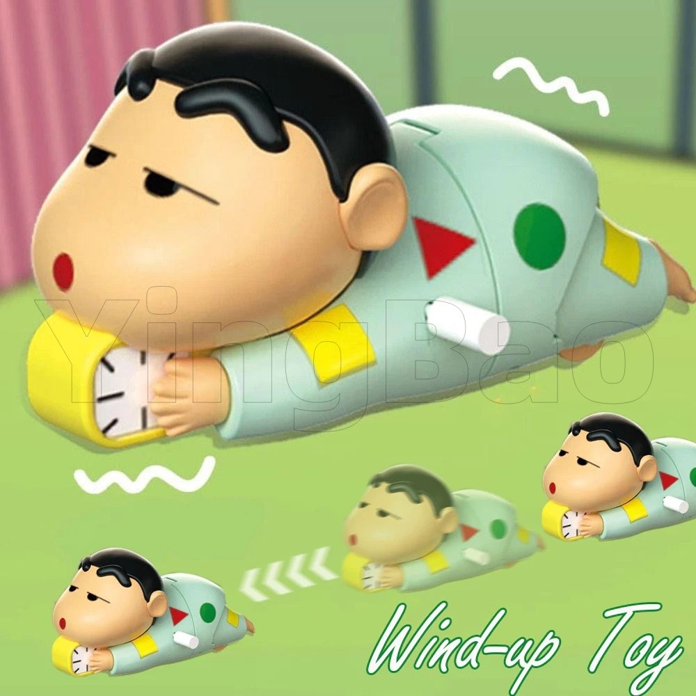 Crawling Crayon Shin-Chan Toy Cartoon Cute Wiring Harness Crawling ...