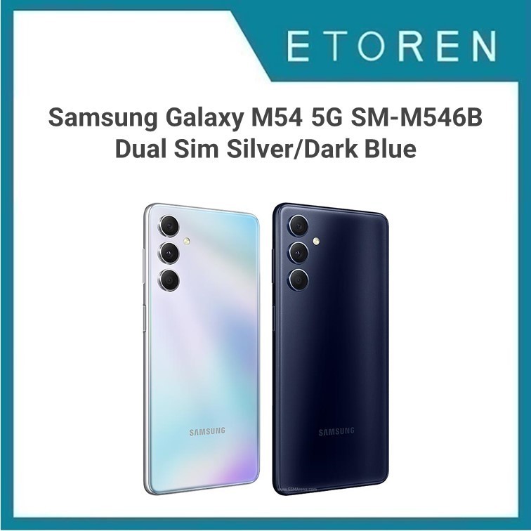 Samsung Galaxy M54 5G SM-M546B Dual Sim 256GB Dark Blue/Silver (8GB RAM) | Shopee Singapore