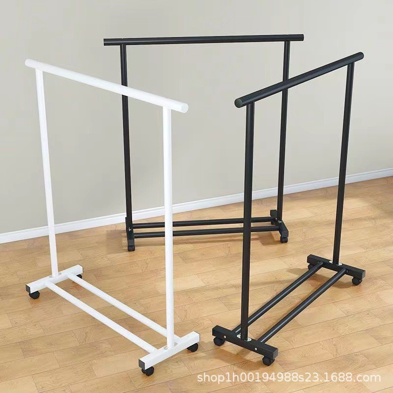 [in stock] Clothes Hanger Floor Vertical Clothes Rack Dormitory Indoor ...