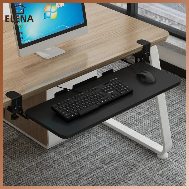 Keyboard Extension Board Keyboard Tray Hole-Free Slide Keyboard Shelf ...