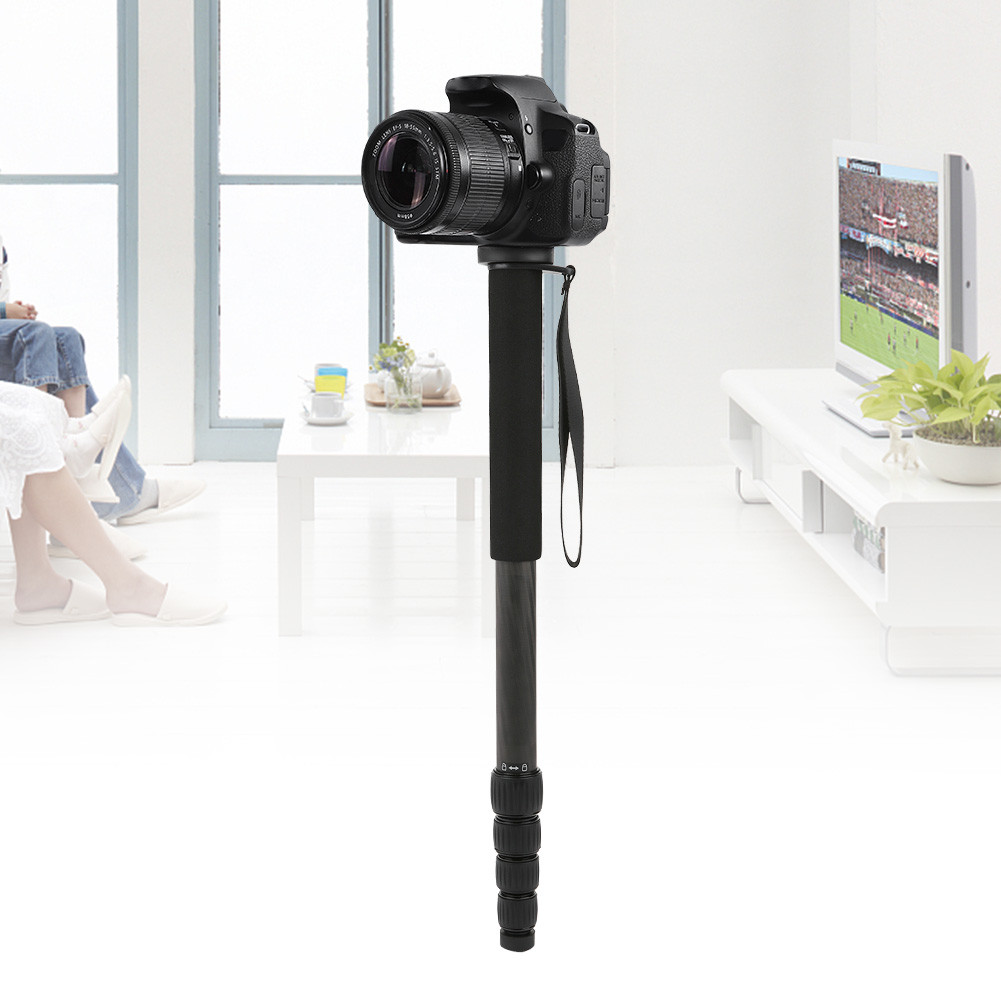 Carbon Fiber Monopod Portable Adjustable Telescopic Lightweight for ...