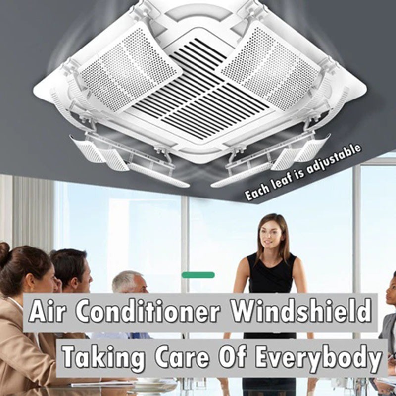 Air conditioning baffler Aircond Wind Deflector Prevent Direct Wind ...