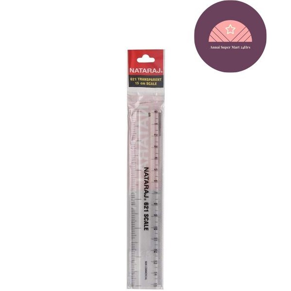 Nataraj Scale 15 Cm Ruler 20g | Shopee Singapore