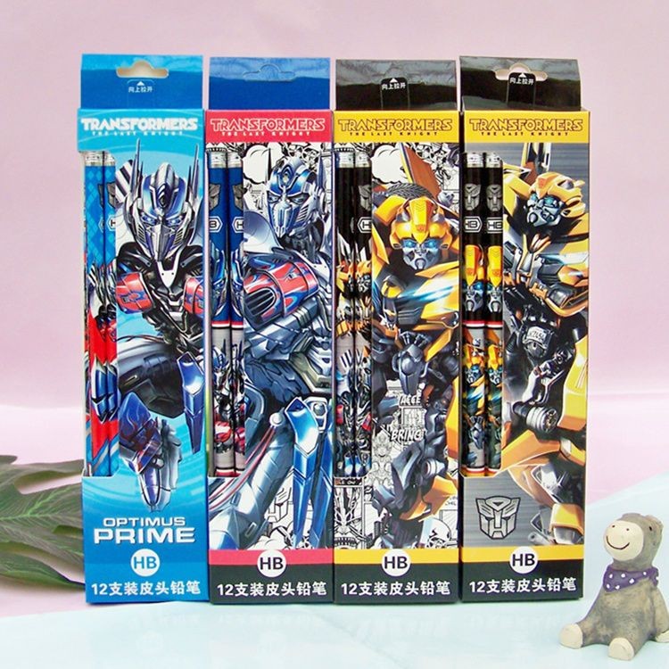 Transformers Pencil Primary School Student Pencil HB Writing Pencil Boy ...