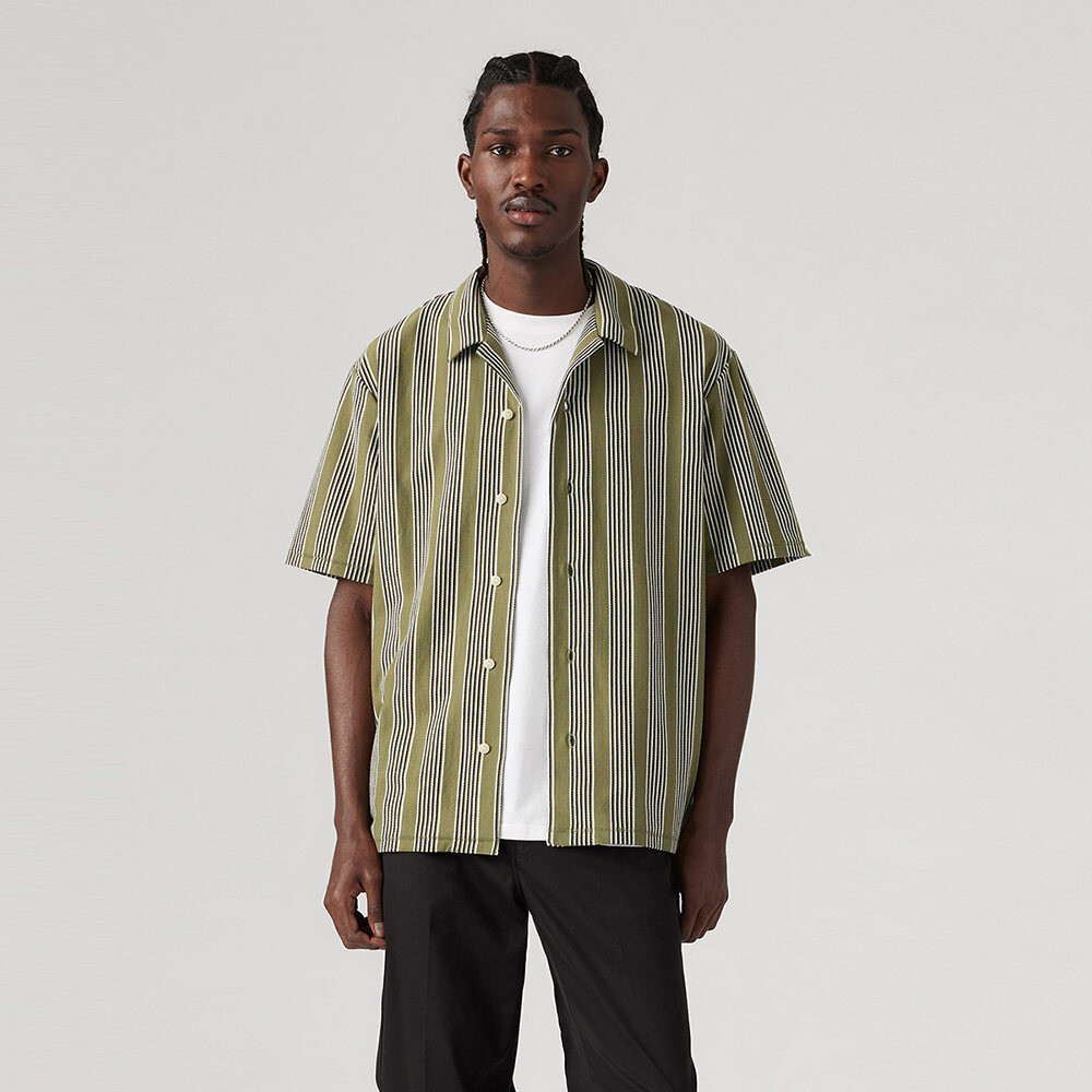 Levi's® Men's Knit Camp Shirt A8670-0003 | Shopee Singapore