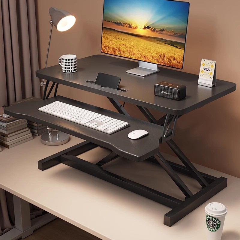 Standing Desktop Computer Lifting Table Notebook Riser Office Workbench ...