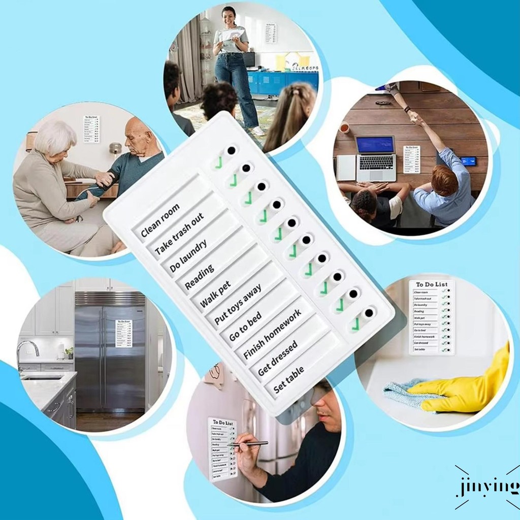 Chore Chart To Do List Checklist Boards Plastic Memo Boards Schedule ...