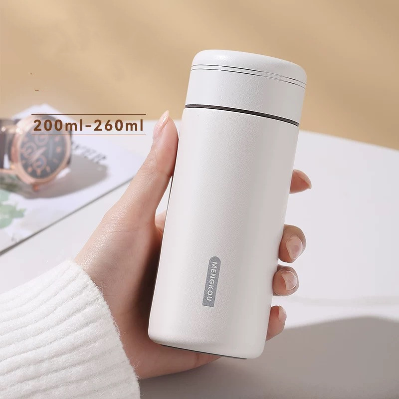 200ml/260ml Mini Stainless Steel 316 Thermal Flask With Filter Fashion Portable Pocket Coffee ...