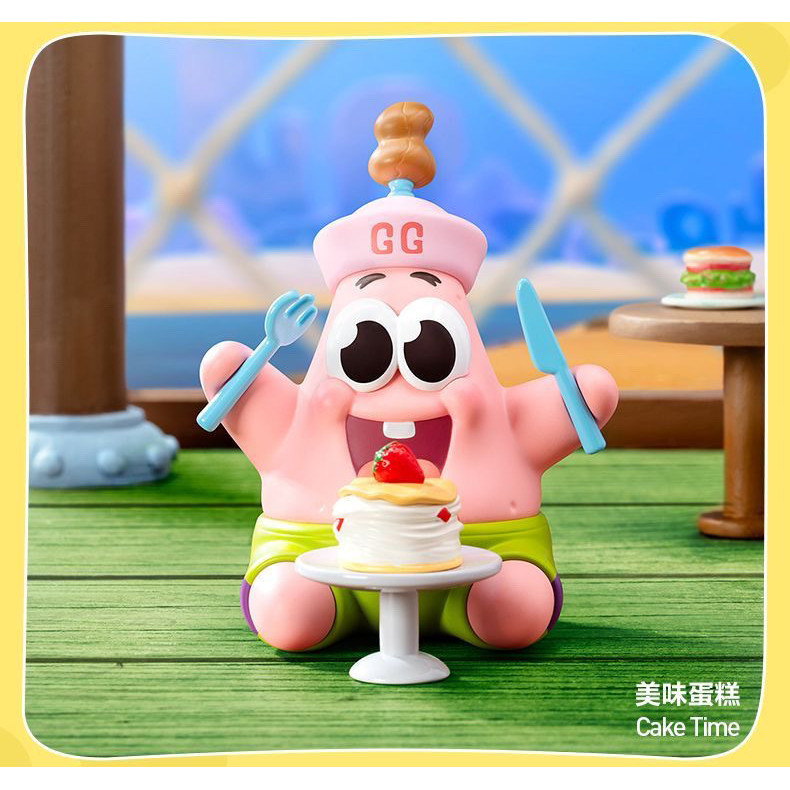 official original POPMART spongebob best friends cute figures toys ...