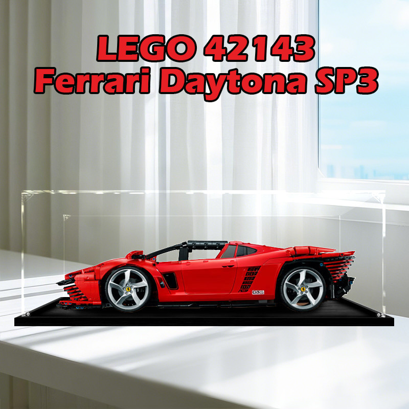Lego Acrylic Display Box For lego 42143 Technic Ferrari Daytona SP3 ...