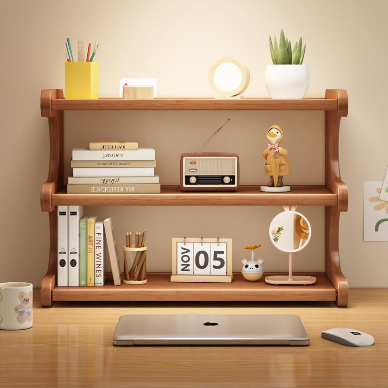 Desktop Shelf Desktop Cup Storage Rack Office Work Space Sorting ...