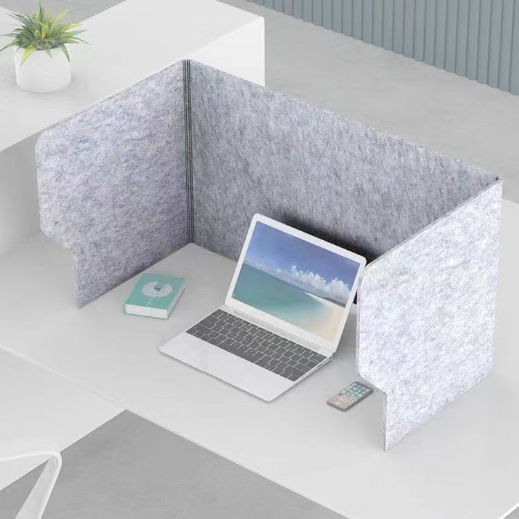 Office desktop isolation baffle Workstation sound insulation baffle ...