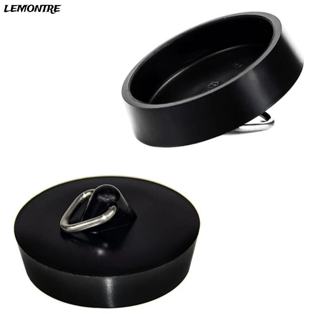 LEMONTRE Rubber Drain Stopper, Rubber Round Sink Plug, Kitchen Drain ...