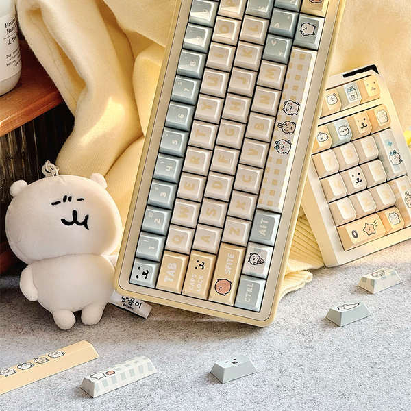 keycaps custom keycaps Dandanzi Super Brother Keycap/Self-Laughing Bear ...