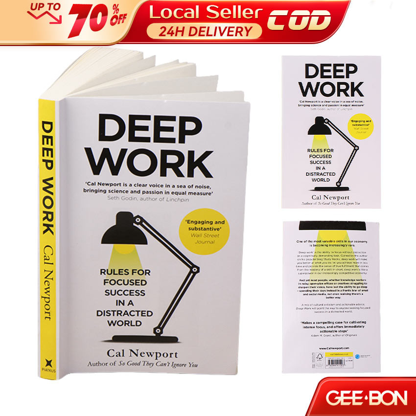 GEEBON Deep Work : Rules for Focused Success in a Distracted World ...