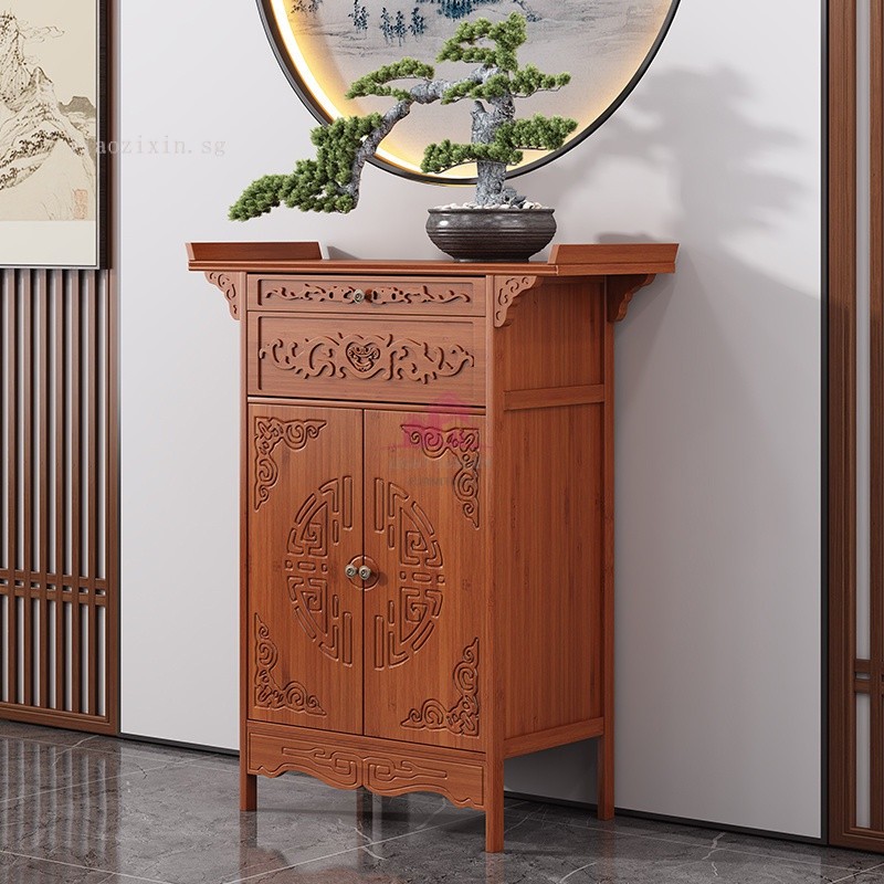 New Chinese Style Console Zen Foyer Doorway Table Altar Modern ...