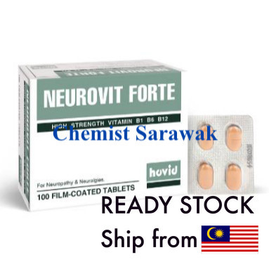 Hovid Neurovit Forte 100's Tablets (1box) | Shopee Singapore