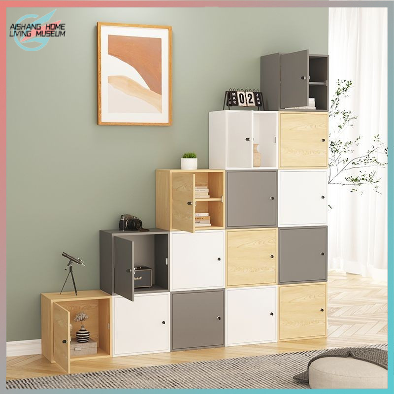 Locker Combination Student Small Box with Lock Storage Cabinet Home ...