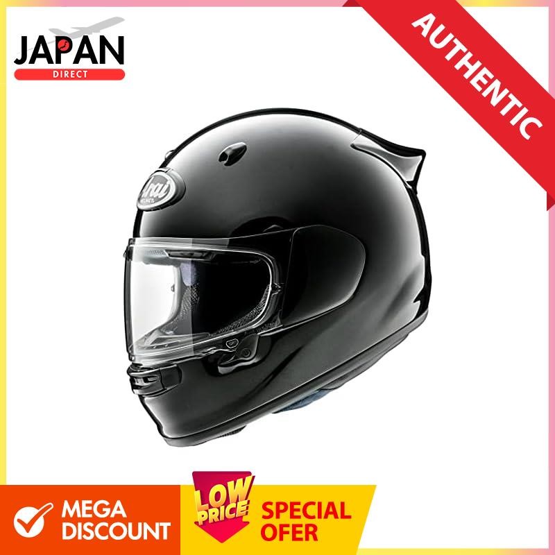 Arai Motorcycle Helmet Full Face ASTRO GX Glass Black 59-60cm | Shopee ...