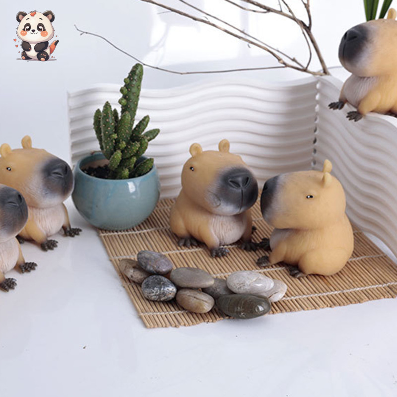 Squeeze Capybara Toy Kapibala Pinch Le Capybara Soft Capybara Sensory ...