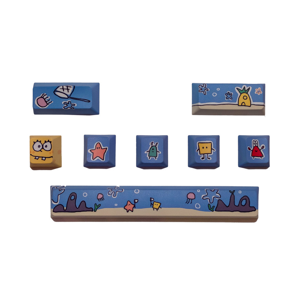 Spongebob Artisan Keycaps | Shopee Singapore