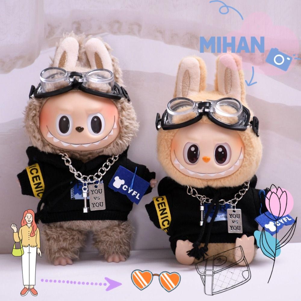 MH Vinyl Doll Clothes, Cotton Doll Labubu Pilot Suit Labubu Doll ...