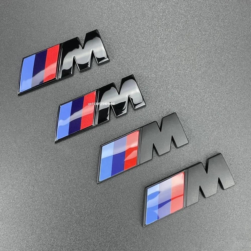 M LOGO Fender Emblem Badge Rear Trunk Badge For BMW E36 E39 E46 E60 E90 ...