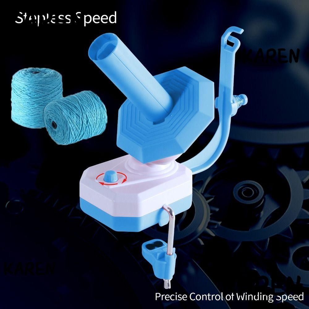 KAREN Yarn Winder, Automatic with Spring Stepless Speed Yarn Ball ...