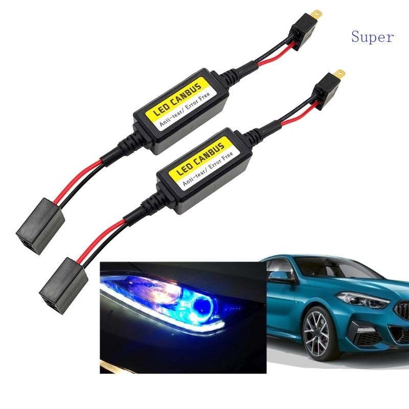 Super Professional Canbus Decoder LED Headlight Harness Bulbs Resistor ...
