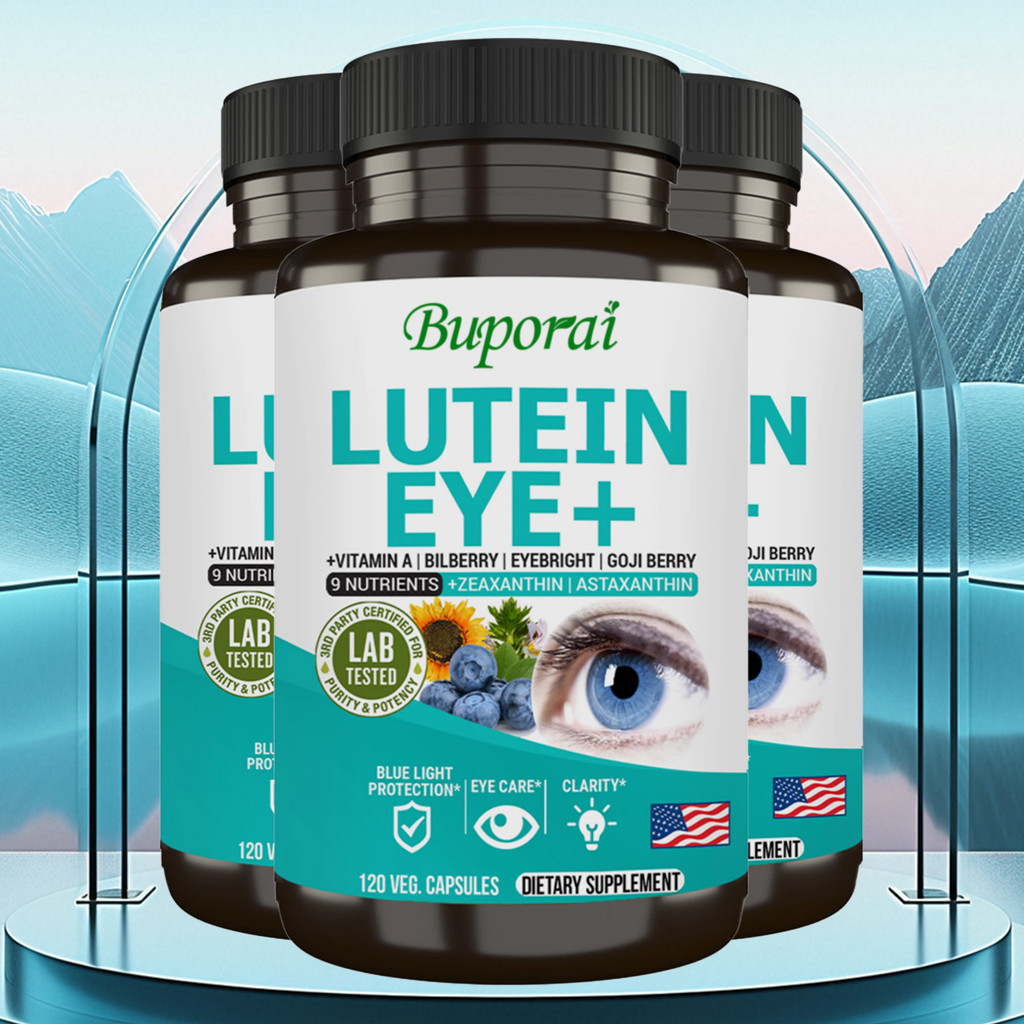 Buporai Premium Lutein Eye+ Supplement: Protect Eyes from Blue Light ...