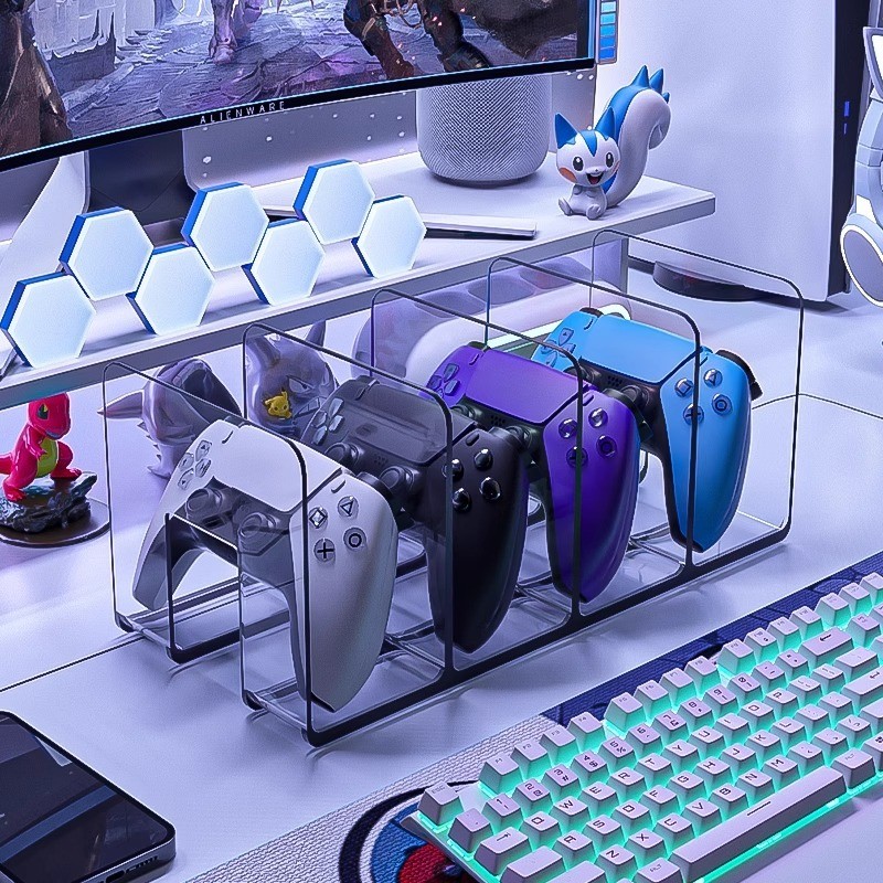 Spot goods ps5 games ps5 controller holder gift High Transparency Game ...