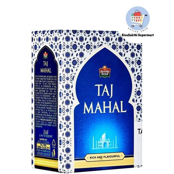 Brooke Bond Taj Mahal Tea 250g | Shopee Singapore