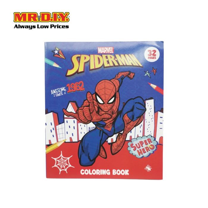 Marvel Spider-Man Colouring Book (32 pages) | Shopee Singapore
