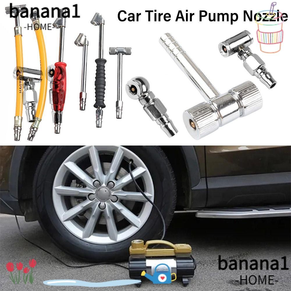 BANANA1 Tire Air Pump Nozzle, Dual Head Multiple Models Tire Air ...