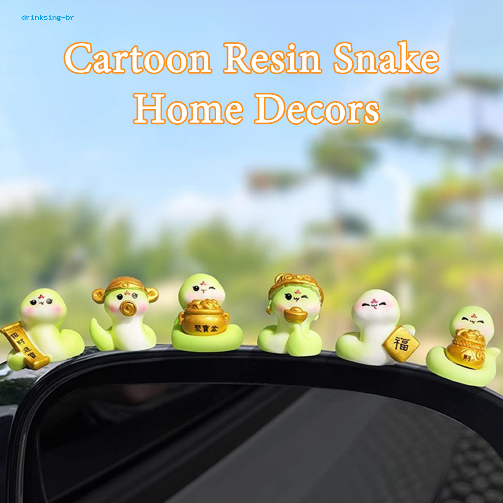 (Drinksing) Mini Snake Sculpture Mini Snake Figurine 2025 Chinese New ...