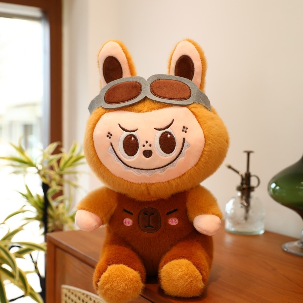 Cute Capybara Plush Toy Pop Mart Doll Capibara Doll | Shopee Singapore