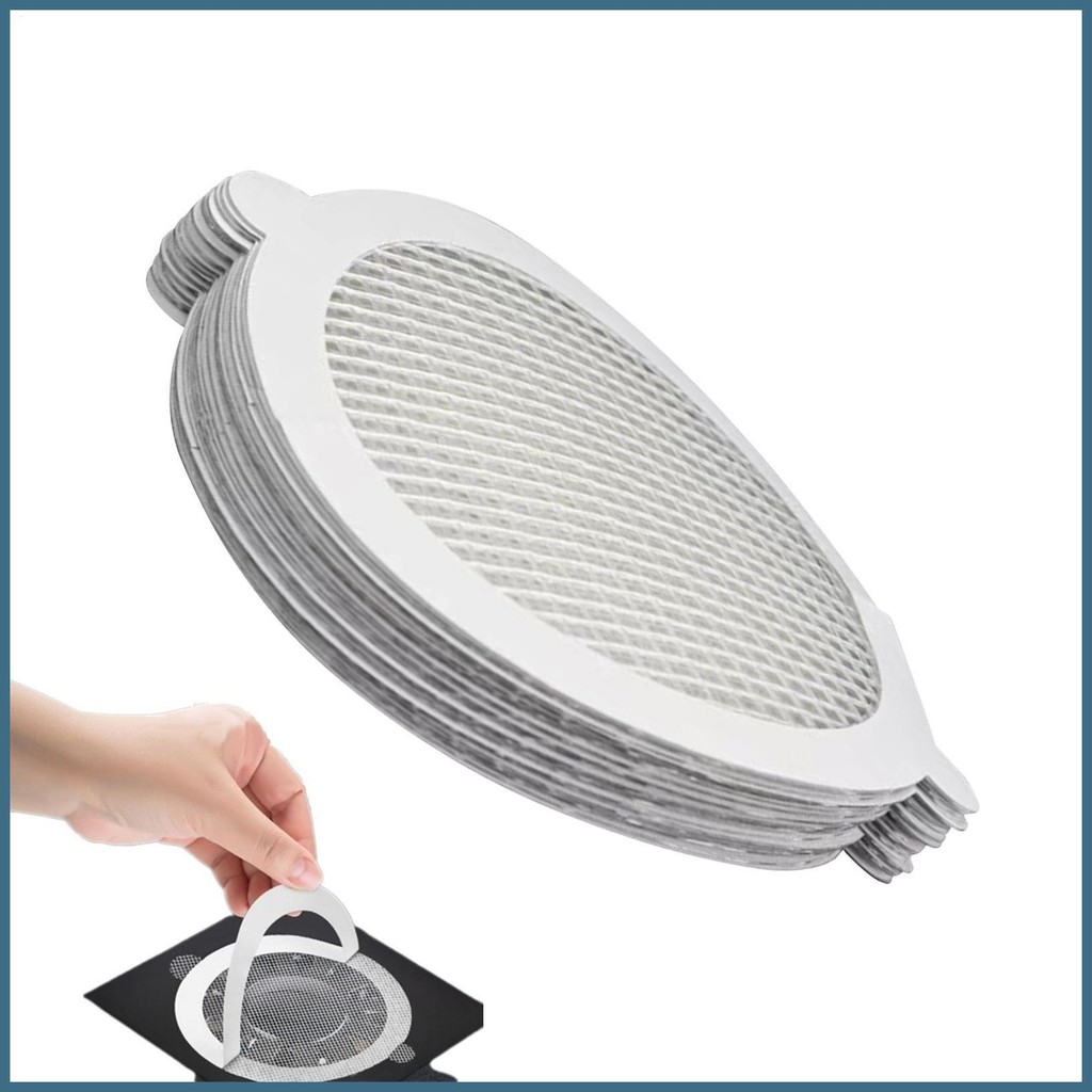 Drain Sticker Shower Floor Adhesive Drain Stickers Hair Catcher Mesh 10 ...