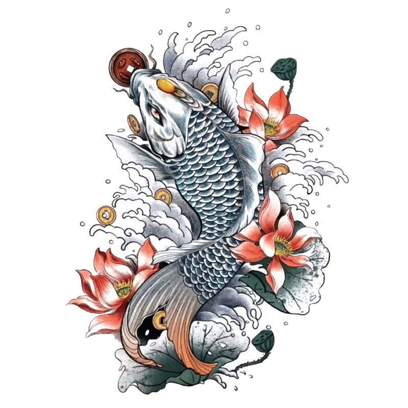 Waterproof Tattoo Stickers for Men and Women Long-lasting Arm Tattoos ...
