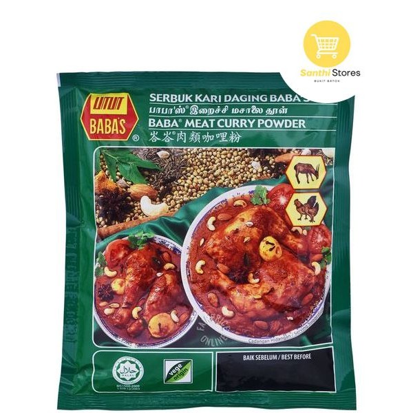 Baba's Meat Curry Powder 125g | Shopee Singapore