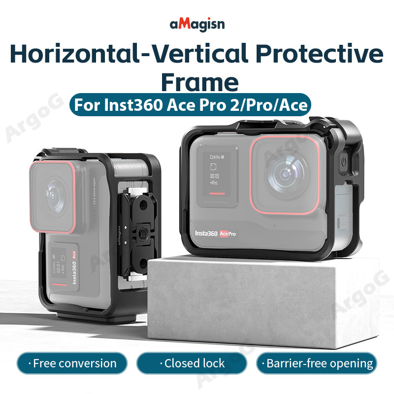 aMagisn Protective Frame Cage for Insta360 Ace Pro 2 / Ace Pro / Ace ...