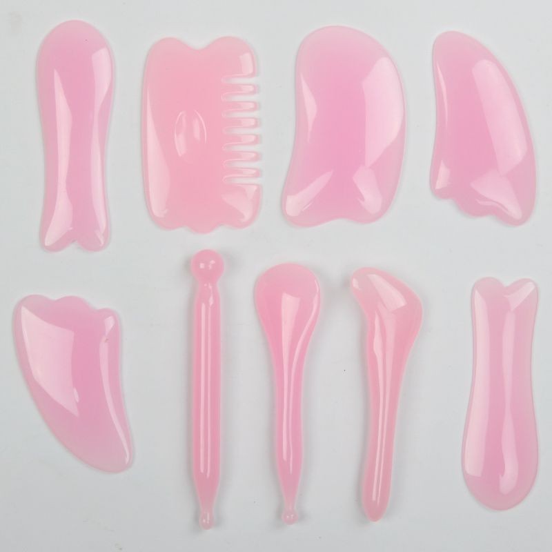 Scraping Board Facial Beauty Set Massage Board Facial Tendon Pulling ...