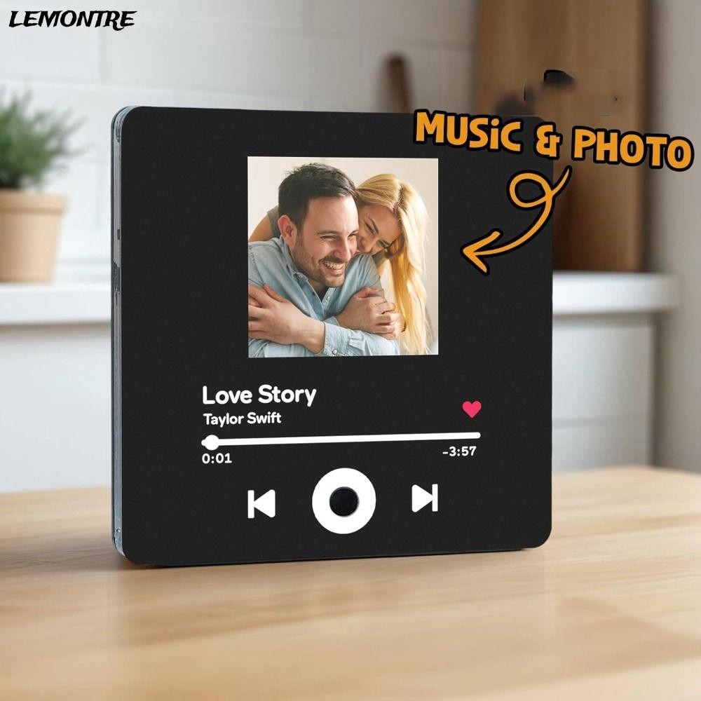 LEMONTRE Personalized Music Player, DIY Adjust Volume Personalized ...