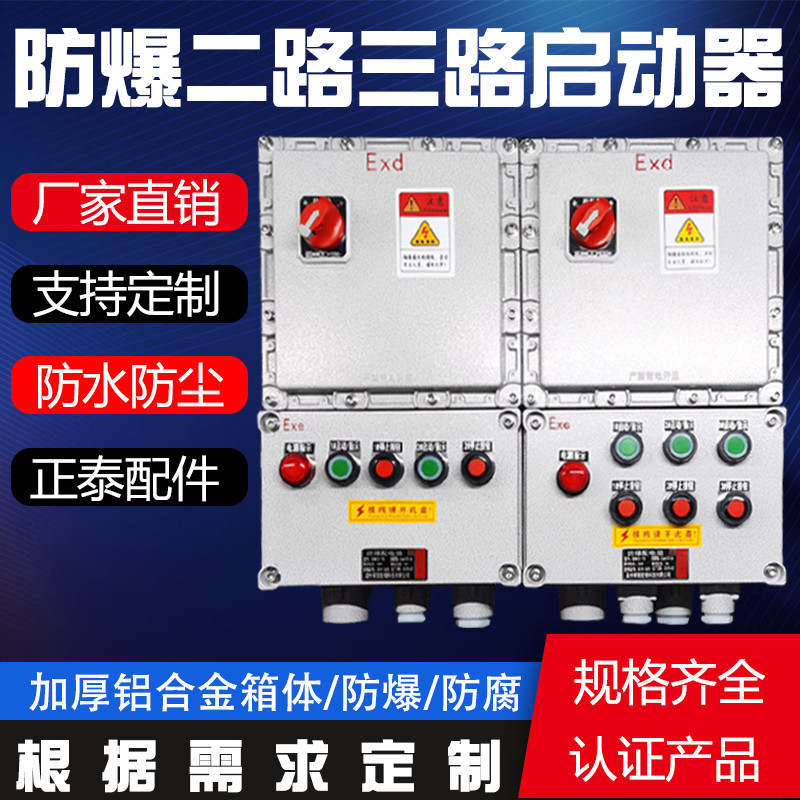 Explosion-proof Magnetic Starter Two-way Fan Control Box A Group Water ...