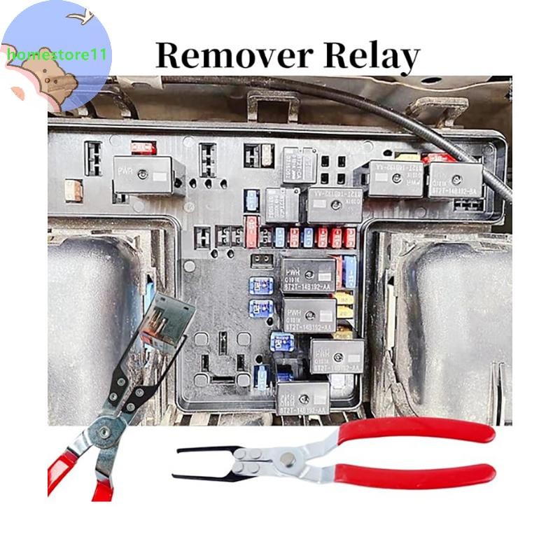 Homestore Relay Pulling Pliers, Fuse Pulling Pliers, 4-Piece Automotive ...