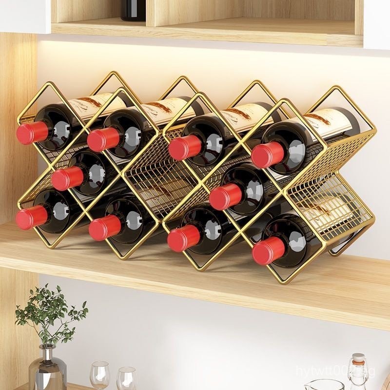 Minimalist Wine Rack Cabinet Living Room Display Rack Floor Storage ...