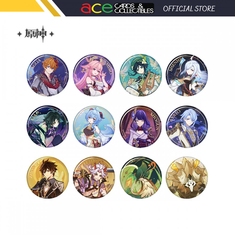 miHoYo Genshin Impact Genius Invokation TCG Badge | Shopee Singapore